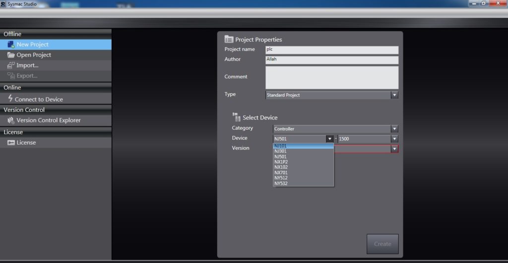 نرم‌افزارهای CX-ONE و Sysmac Studio امرن - آموزش برق و اتوماسیون صنعتی