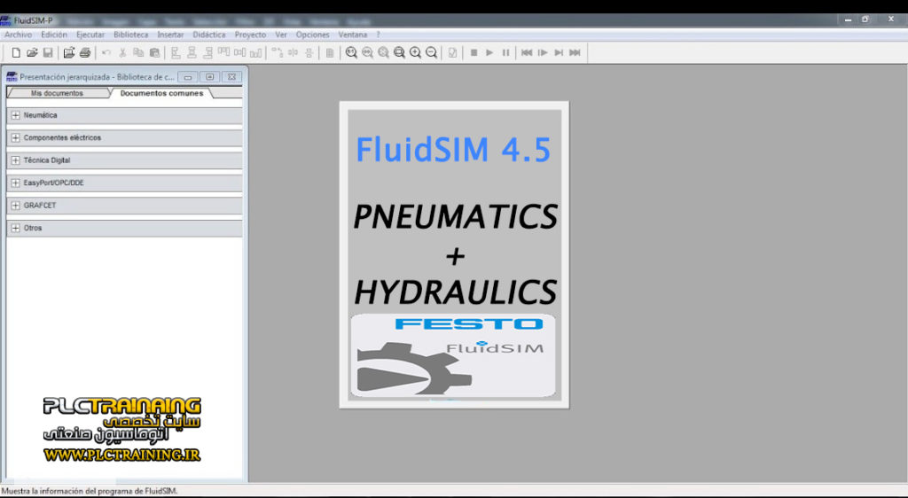 دانلود رایگان نرم افزار FESTO FluidSIM 4.5
