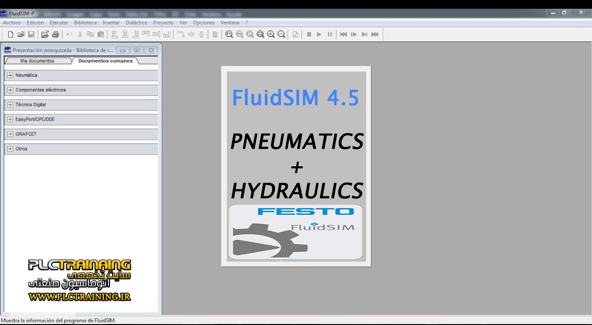 دانلود رایگان نرم افزار FESTO FluidSIM 4.5
